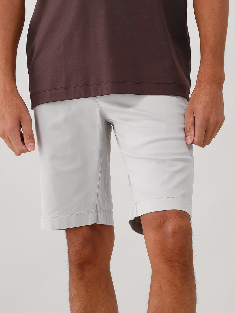 Jacob Cohën Korte Broek Grijs Bob Slim Fit | Bij Rico Moda