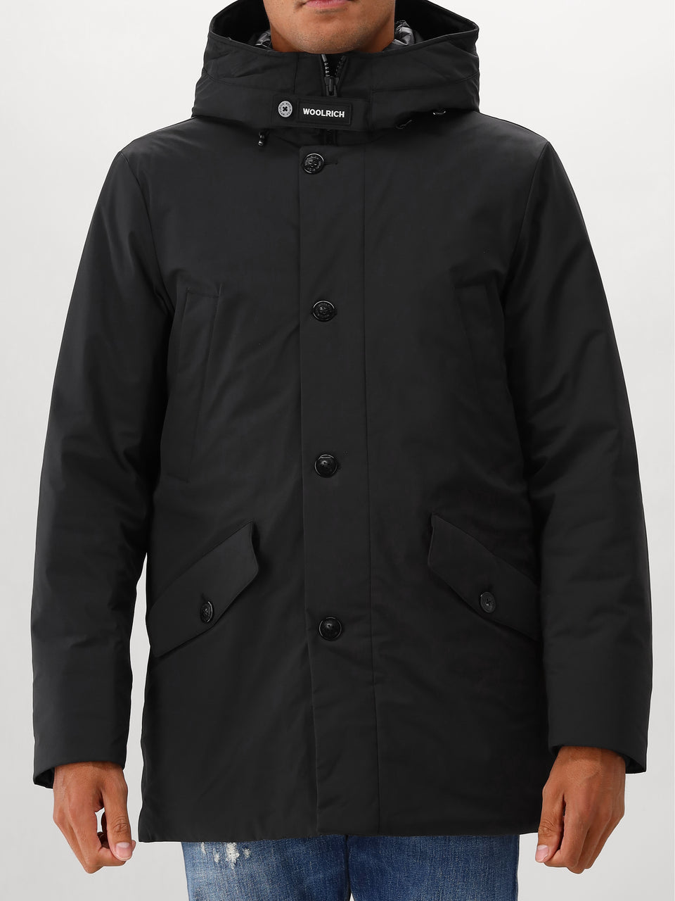 Woolrich Jas Zwart Artic Parka | Bij Rico Moda